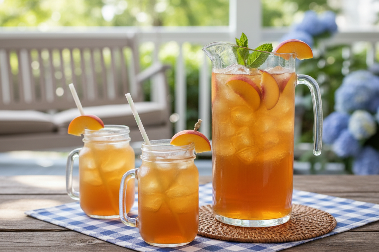 Southern Peach Sweet Tea – Stash Tea