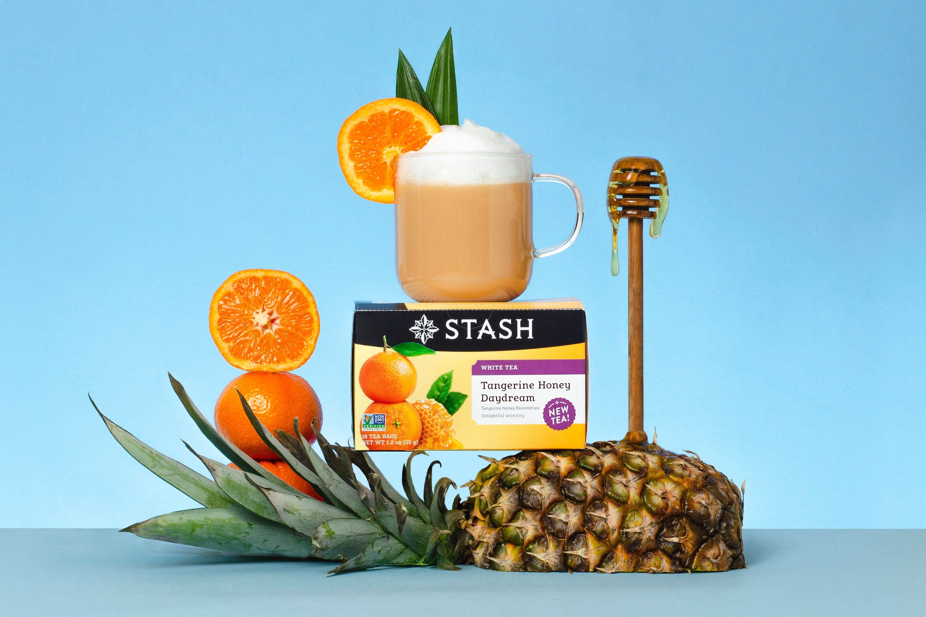 Tropical Tangerine Honey Daydream Tea Latte Recipe – Stash Tea