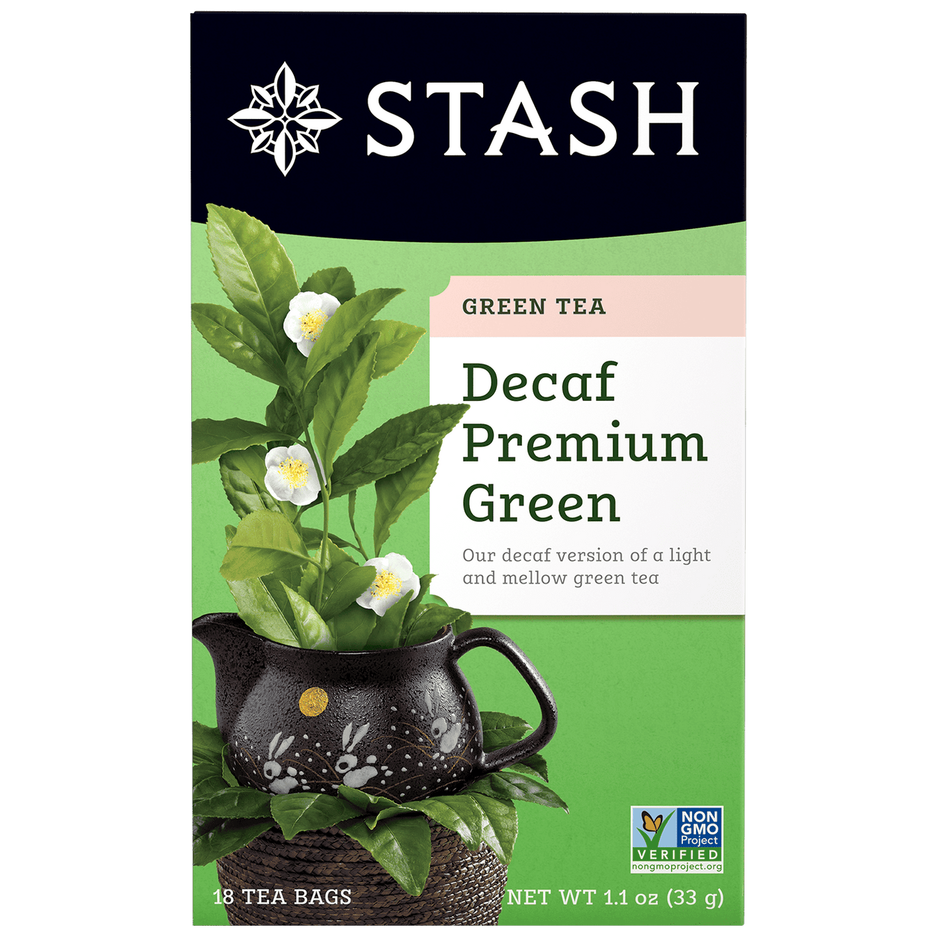 Premium Green Decaf Tea Bags | Stash Tea