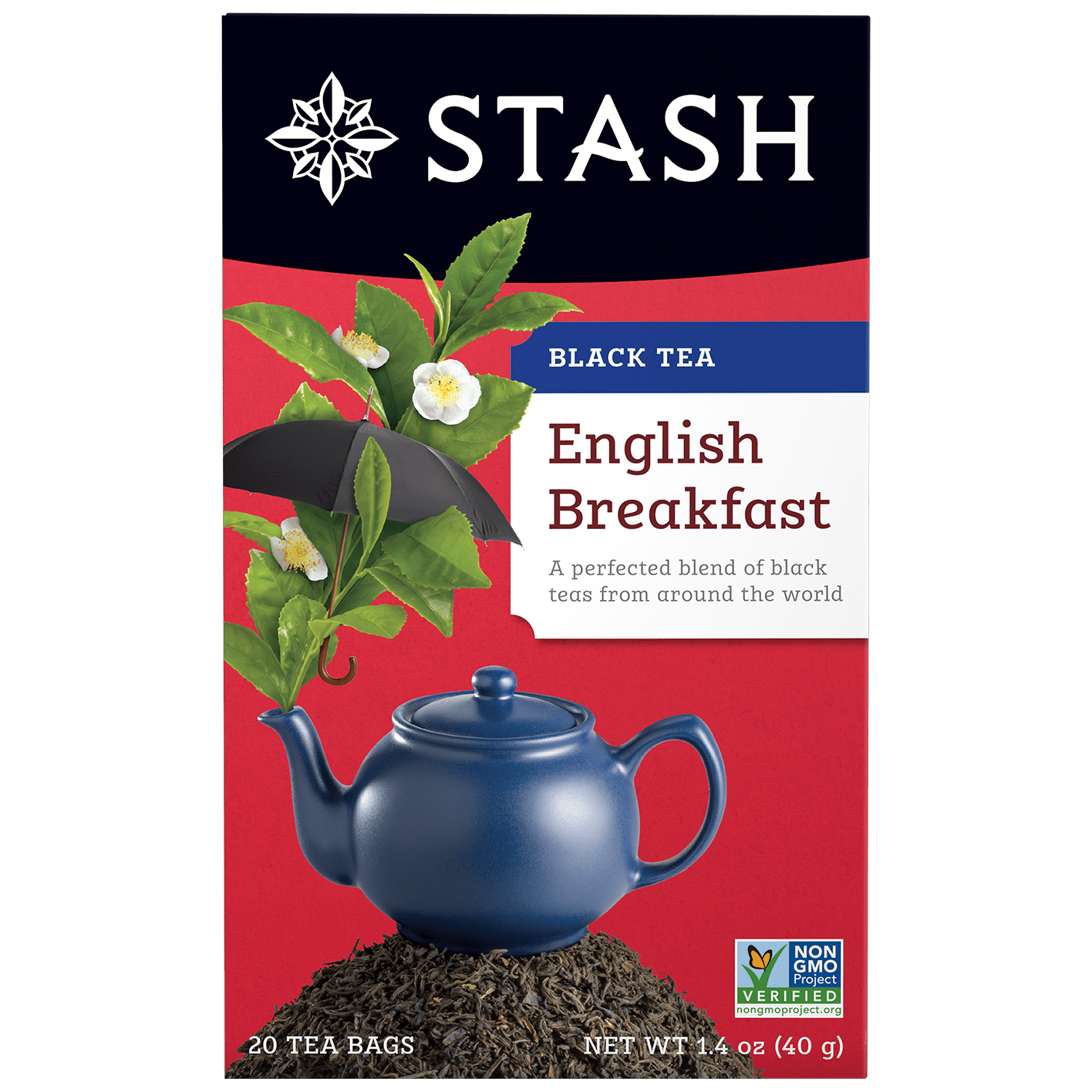 English Breakfast Black Tea Bags | Stash Tea