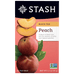 Peach Black Tea Bags | Stash Tea