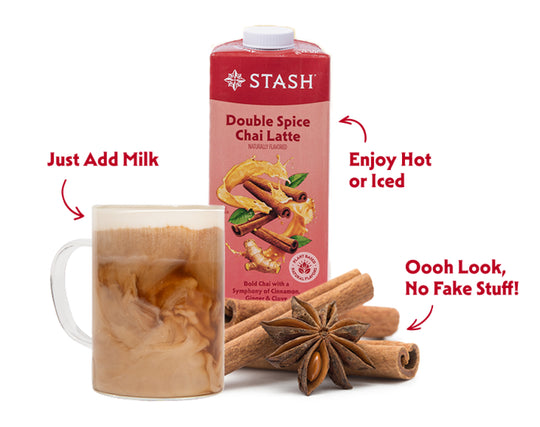 Double Spice Chai Latte – Stash Tea