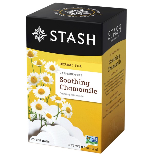 Soothing Chamomile Herbal Tea Bags | Stash Tea