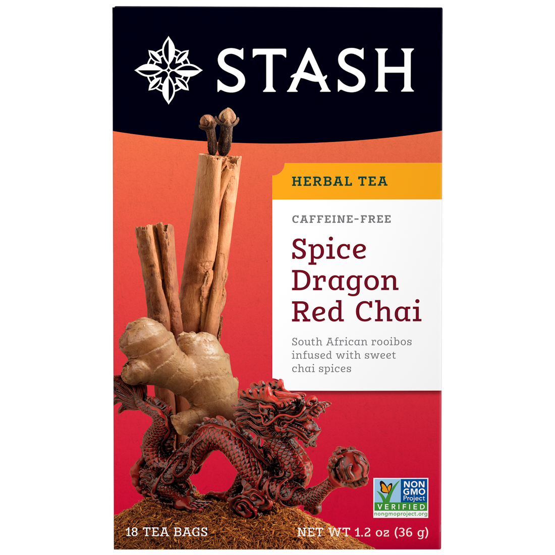 Spice Dragon Red Chai Herbal Tea | Stash Tea