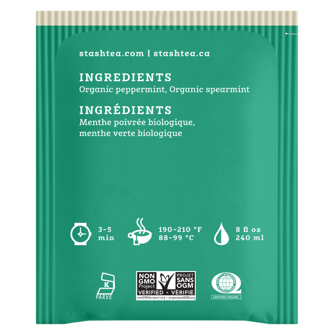 Organic Mint Blend Tea – Stash Tea