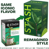 Refreshing Peppermint Herbal Tea Bags | Stash Tea