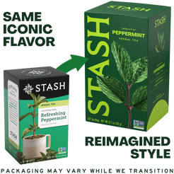 Refreshing Peppermint Herbal Tea Bags | Stash Tea