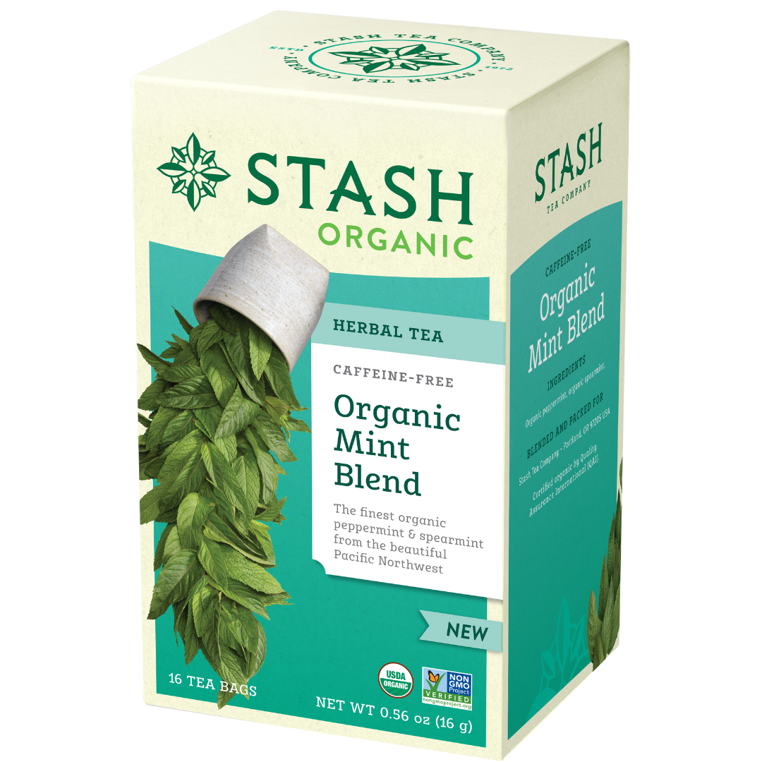Organic Mint Blend Tea – Stash Tea
