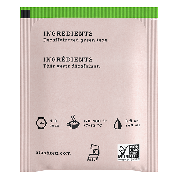 Premium Green Decaf Tea Bags | Stash Tea
