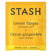 Lemon Ginger Vitality Herbal Tea Bags | Stash Tea