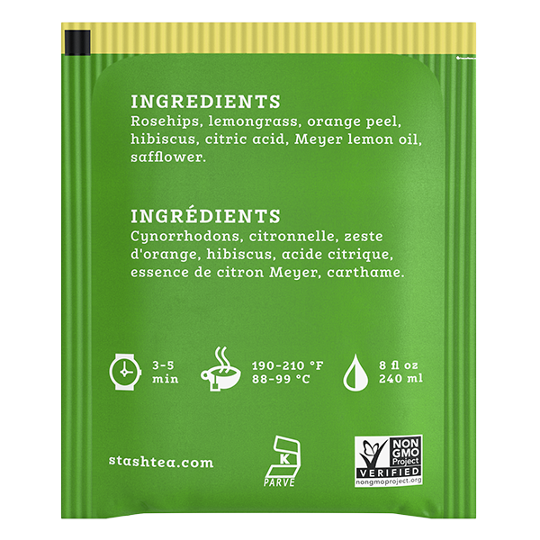 Meyer Lemon Herbal Tea | Stash Tea