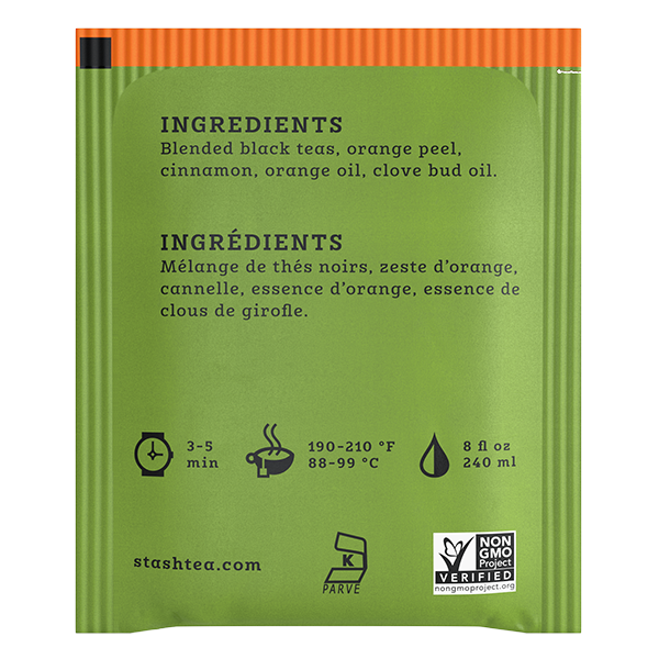 Orange Spice Black Tea Bags | Stash Tea